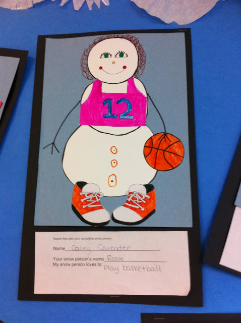 Snow People Homework - Fairy Dust Teaching