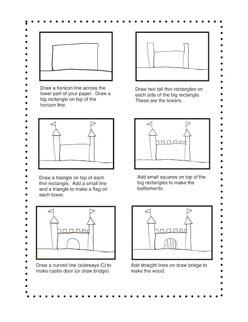 Drawing Castles - Fairy Dust Teaching