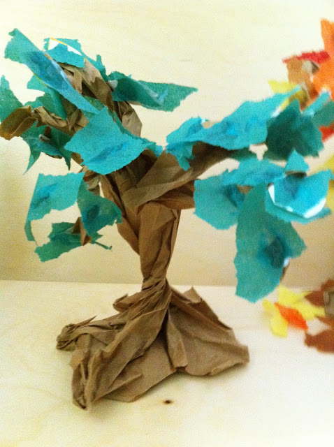3-D Trees - The Four Seasons (Part 2) - Fairy Dust Teaching