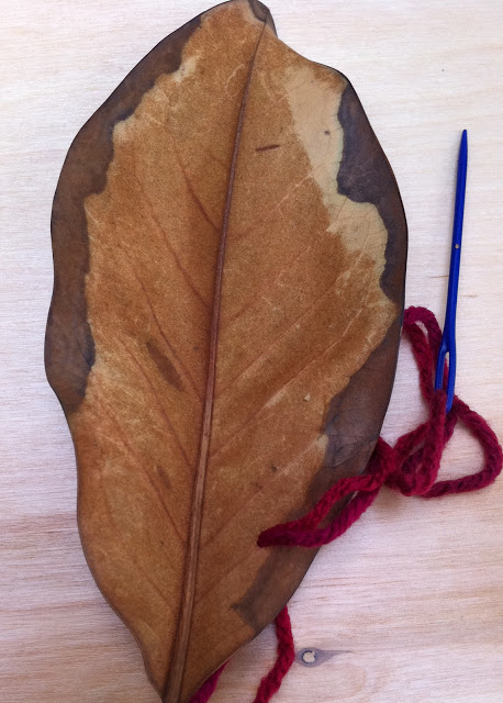 Leaf Sewing! - Fairy Dust Teaching