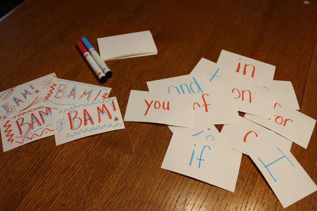 BAM! - A Simple Sight Word Game - Fairy Dust Teaching