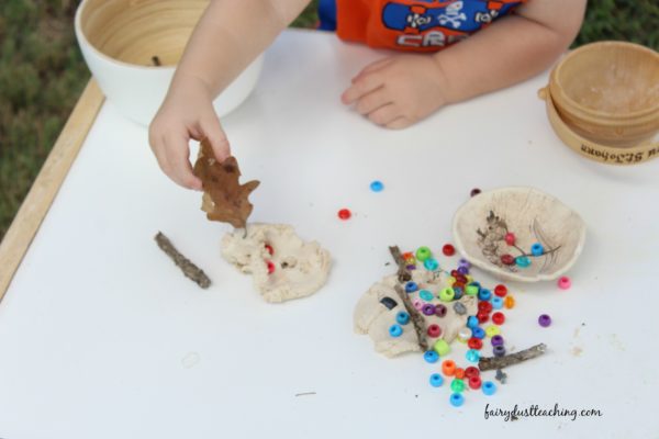 Toddler Tales: Outdoor Clay Play - Fairy Dust Teaching