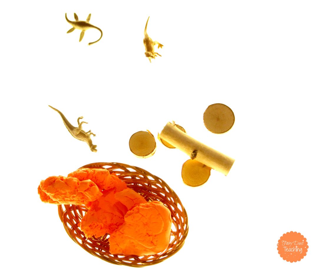 Toddler Tales ~ A Dinosaur Provocation - Fairy Dust Teaching