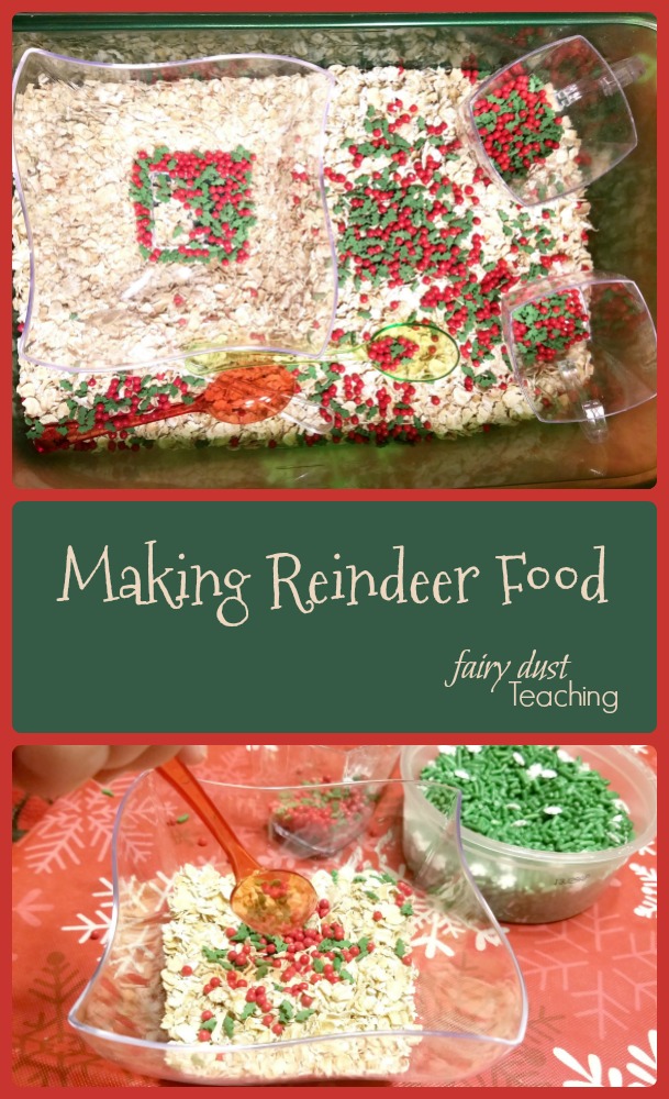 Toddler Tales ~ Making Reindeer Food - Fairy Dust Teaching
